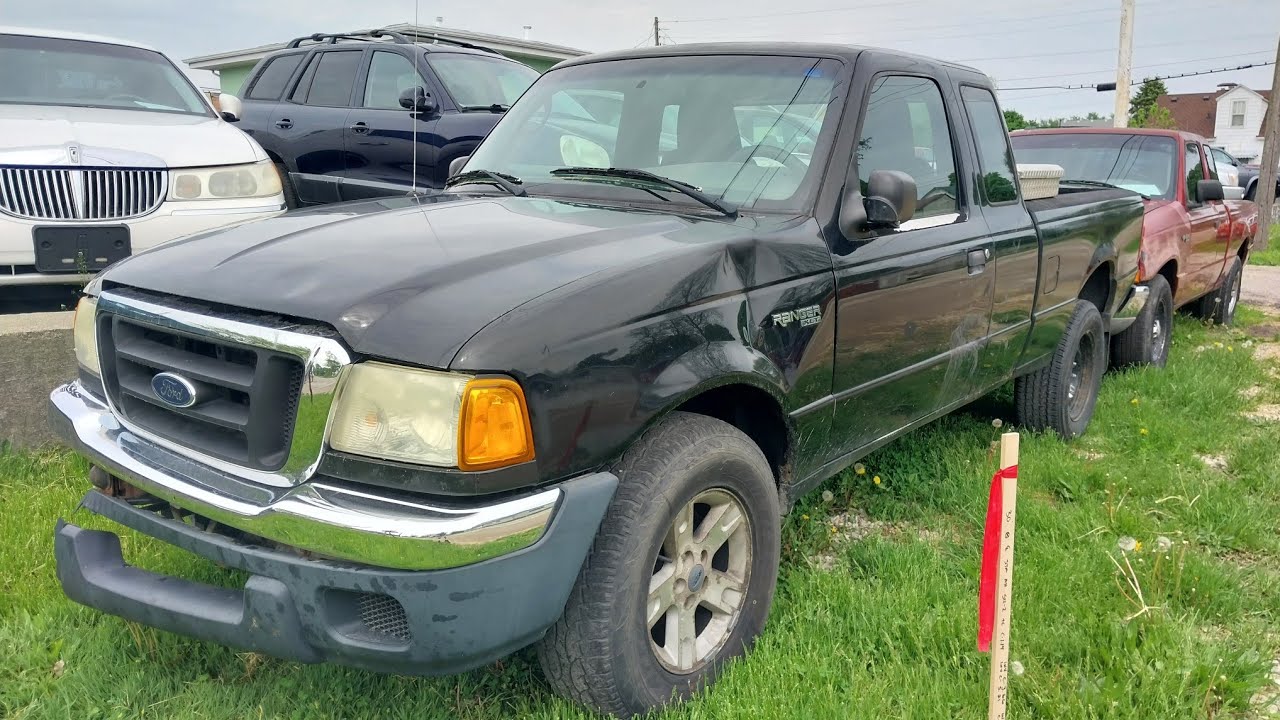 2004 Ford Ranger XLT (tour and startup) - YouTube