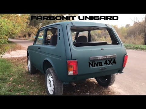 Покрасили ниву в FARBONIT UNiGARD. Киев.Бровары.Niva 4x4.