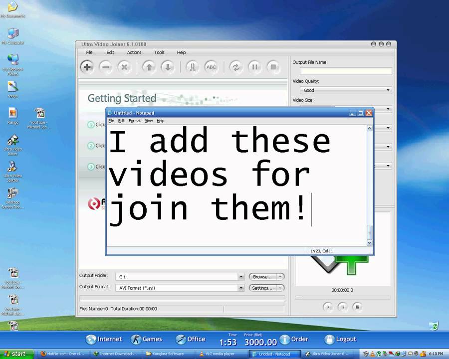 How to join a video using Ultra video Joiner! - YouTube