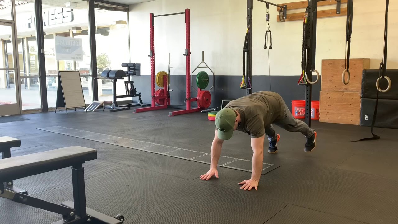 Tall plank bird dog - YouTube