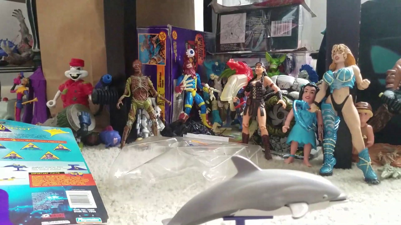Vintage Toy Freedom - Seaquest DSV "Darwin" Playmates 1994 - YouTube