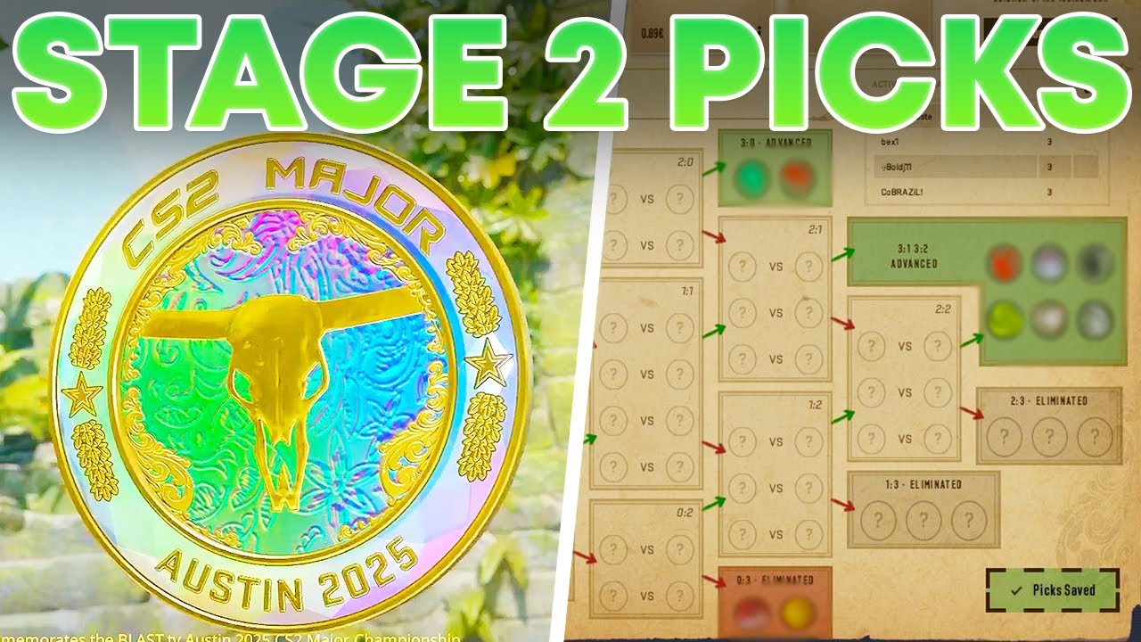 AUSTIN MAJOR STAGE 2 PREDICTION! (EASY DIAMOND COIN) - YouTube