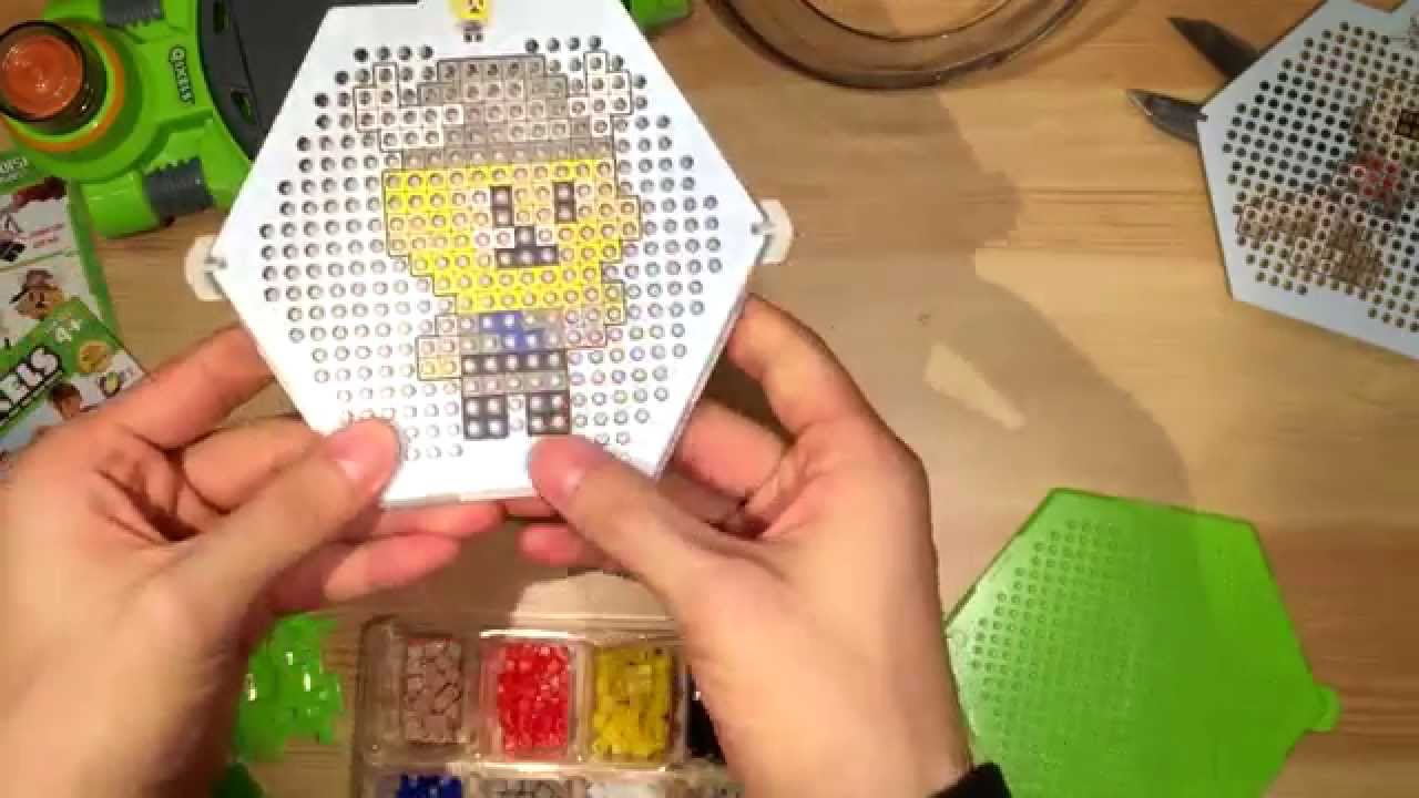 Qixels Turbo Dryer by Moose Toys making viking figure part 1 - YouTube