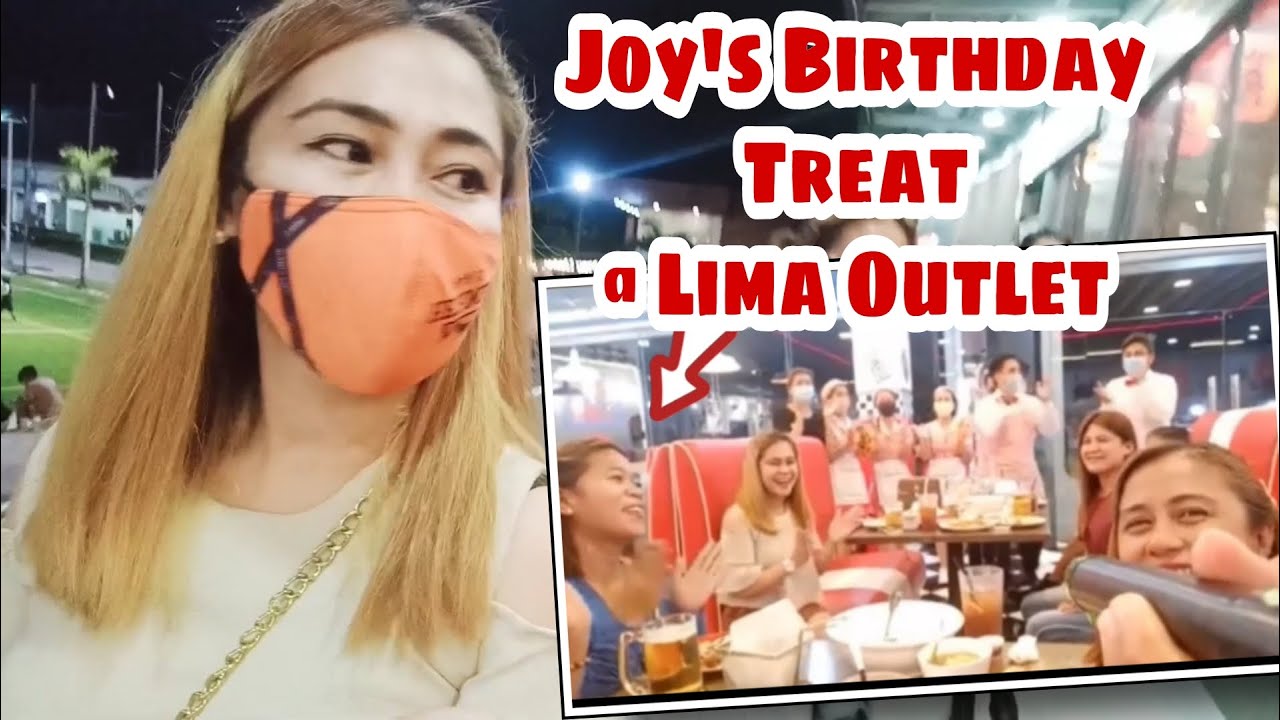 Joy's Birthday Treat / Lima Outlet Malvar - YouTube