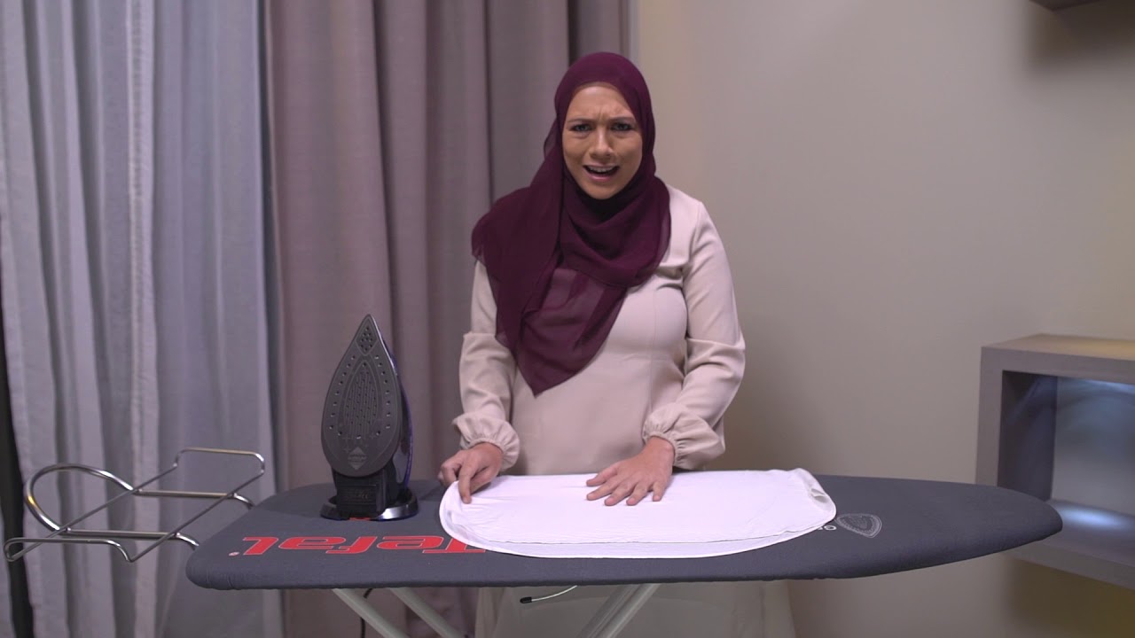 Tefal FV5648 TURBO PRO Steam Iron Review by Sharifah Sofia - YouTube