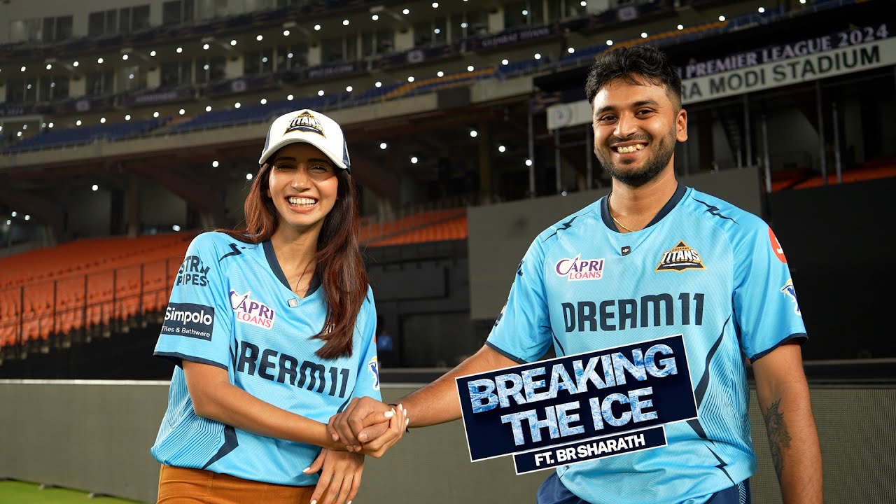 Breaking the Ice ft. BR Sharath | Gujarat Titans - YouTube