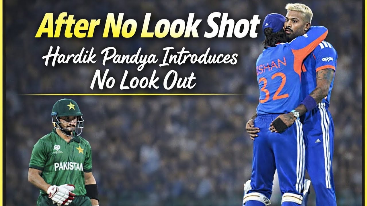 Hardik Pandya Introduces “No Look OUT” vs Pakistan 😎🔥 Sahibzada Farhan ...