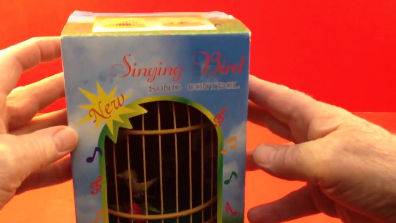 Singing Bird Toy with Bird Singing Sounds - YouTube