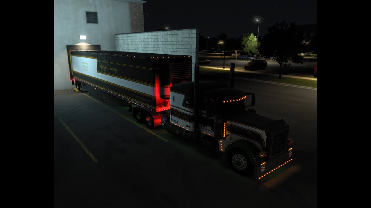 Mulligans Truck Skin for Jon Ruda 389 (ATS Mods) - YouTube