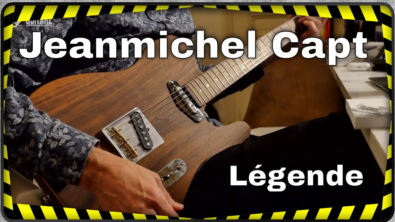 Guitare modèle Légende du luthier suisse Jeanmichel Capt au showroom ...