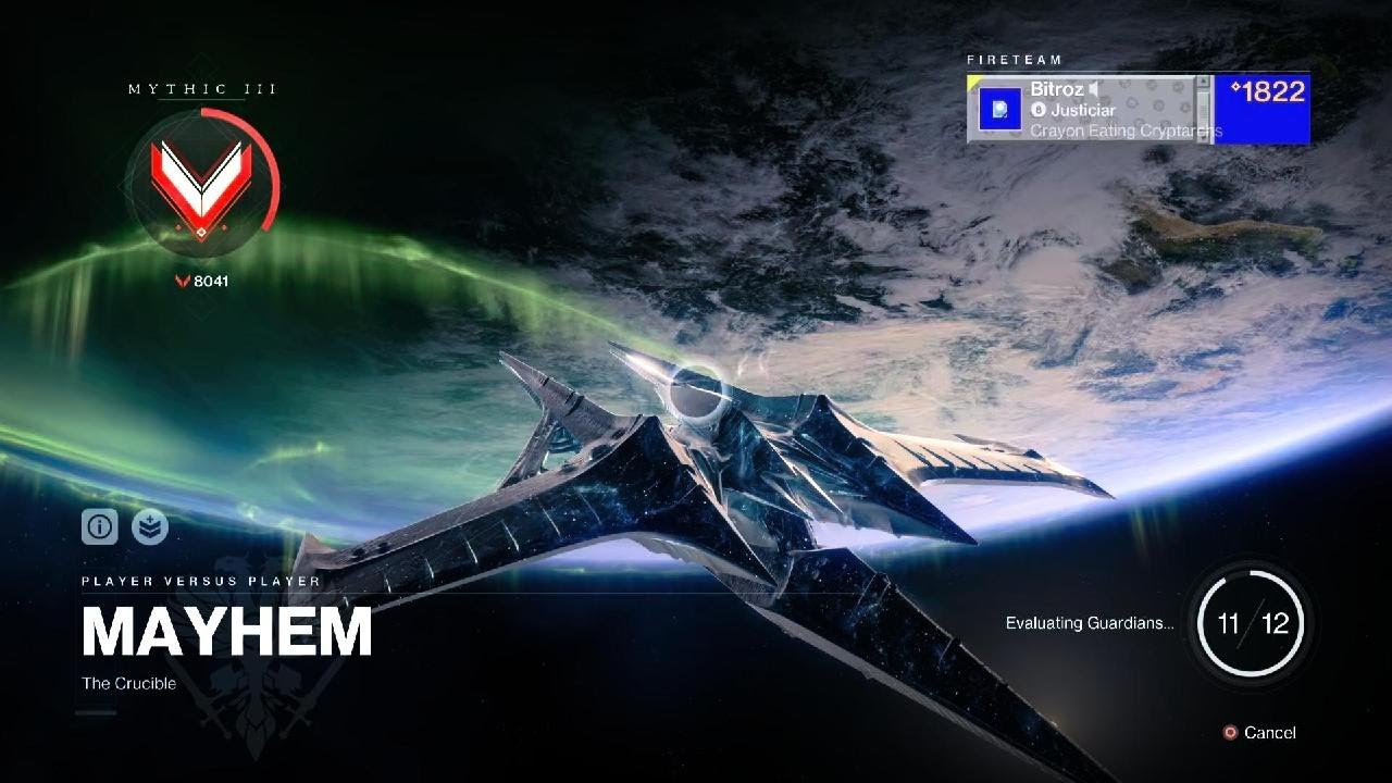 Destiny 2 mayhem - YouTube