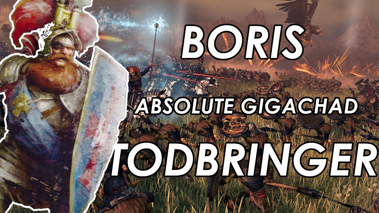 Boris Todbringer - Warhammer's Manliest Man - YouTube