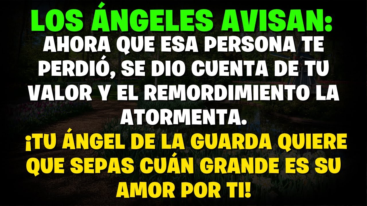 ¡IMPACTANTE!!!LA PERSONA QUE AMAS TE PERDIÓ...Y AHORA ESTÁ ATORMENTADA ...