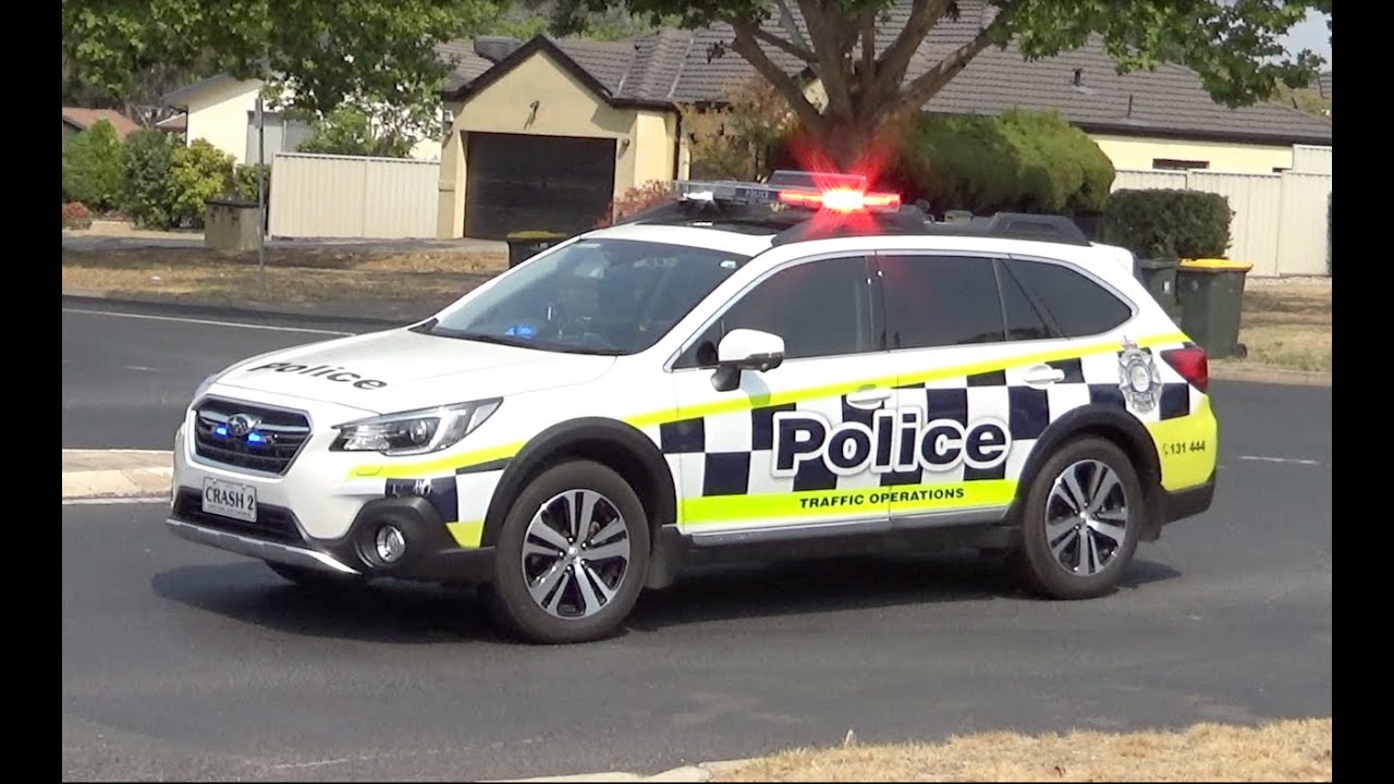 ACT Police Traffic Operations 'CRASH 2' Aftermath of an MVA near ...