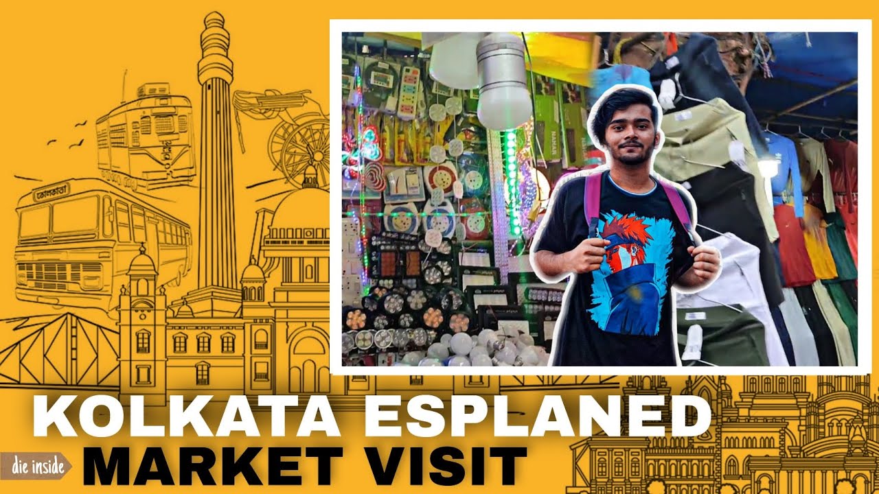 KOLKATA ESPLANED MARKET VISIT । entertainment Vlog । Vlog 05 । Babai Da Vlog । - YouTube