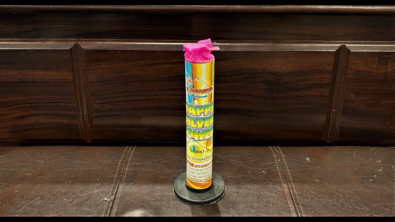 Legend Fireworks - Happy Silver Flower - YouTube