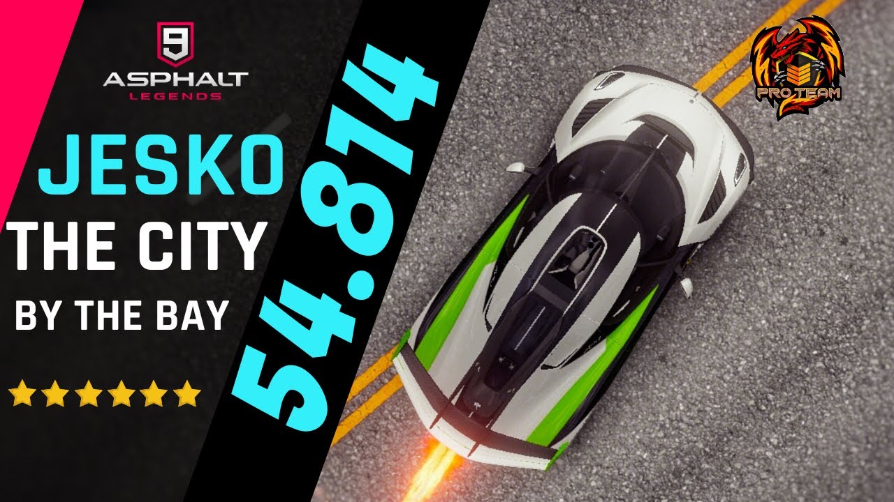 Asphalt 9| Jesko x The City By The Bay [54:814] (STREAM HIGHLIGHT ...