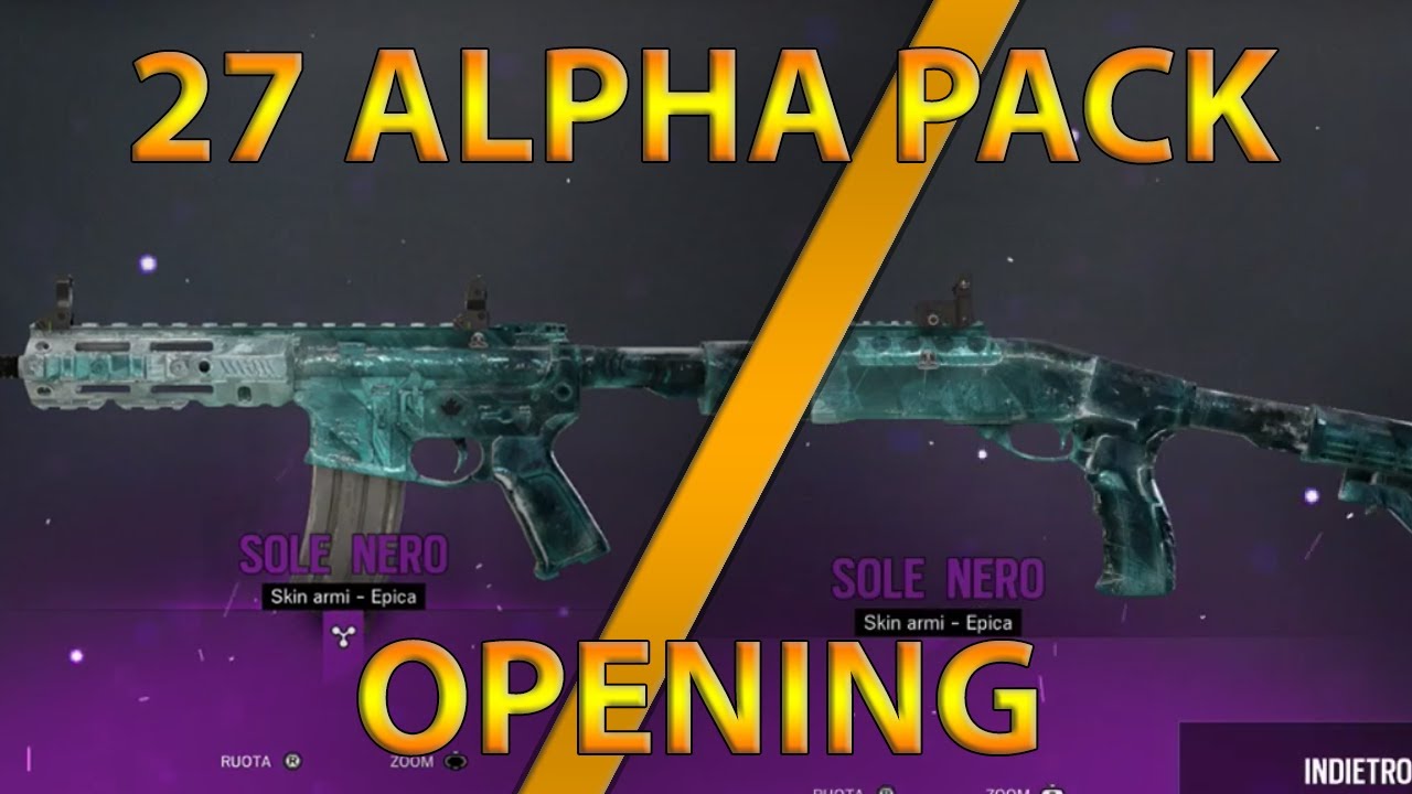 27 ALPHA PACK OPENING! HO TROVATO IL MONDO! - YouTube