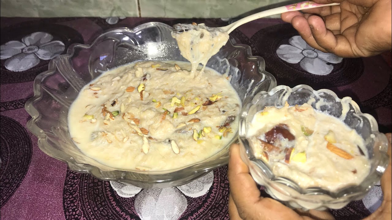 Ramzan special | Special pheni recipe | Homemade pheni recipe - YouTube