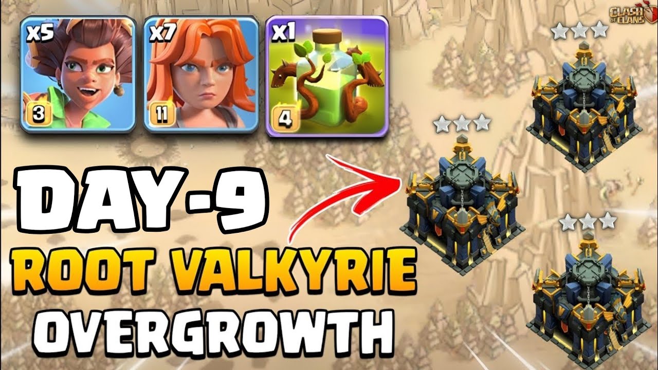 INSANE Root Rider Combo – 2 Overgrowth + Heal Tome Domination! | TH17 ...