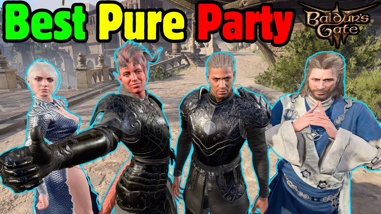 BEST PURE CLASS PARTY COMPOSITION BUILDS in Baldur's Gate 3 - YouTube