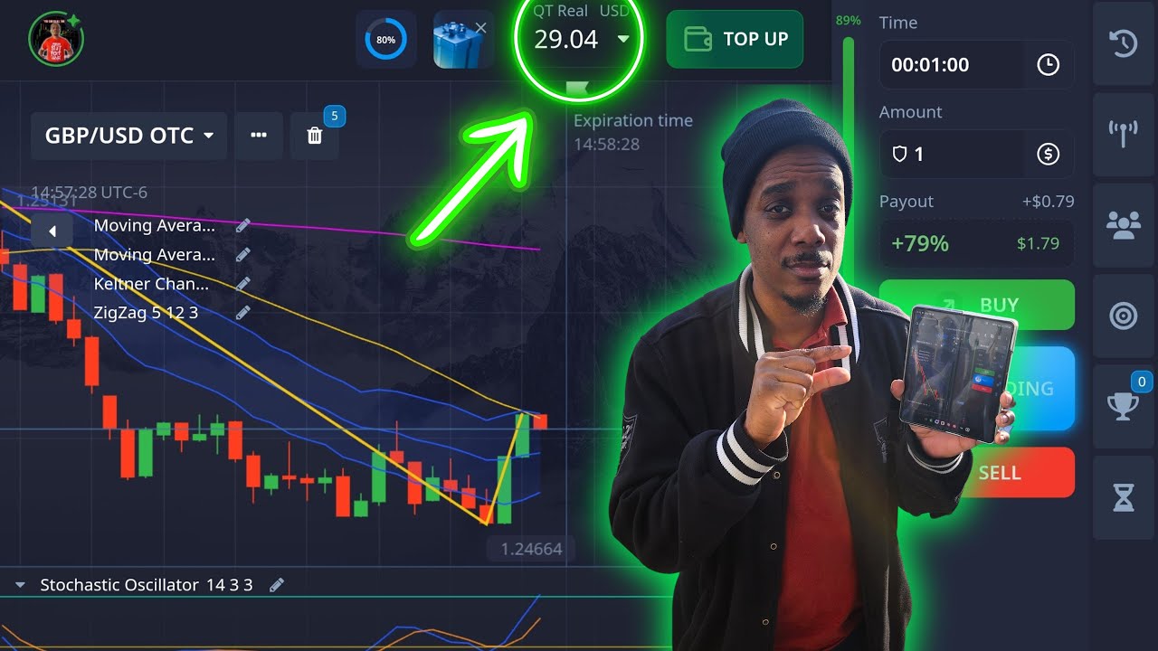 Pocket Options Trader Makes $18 PROFIT with Just His PHONE in 2024 ...