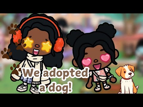 We adopted a dog! 🐕 😍||*Voiced*🔊||Toca life world 🌎 ️ - YouTube