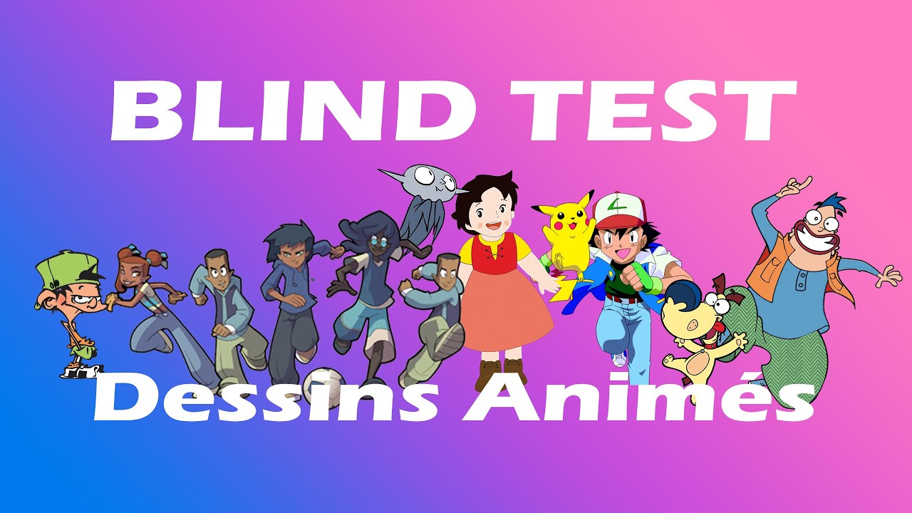 BLIND TEST Dessins Animés [100 Extraits] - YouTube