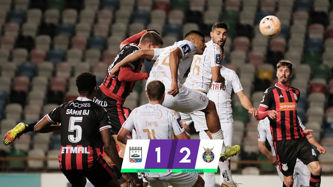 Liga 3 | UD Leiria 1-2 GD Fontinhas - YouTube