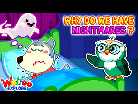 Why Do We Get Nightmares? | 🔍 Wolfoo Explore - Human Body + More | Educational Videos for Kids
