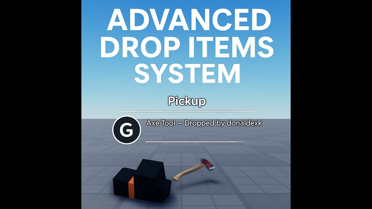 Tool Drop System - Roblox Studio #models #model #roblox - YouTube