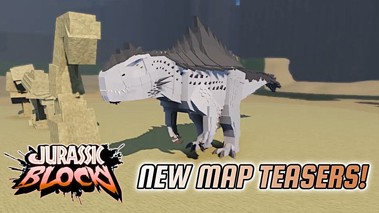 NEW MAP UPDATE TEASERS! | Jurassic Blocky - YouTube