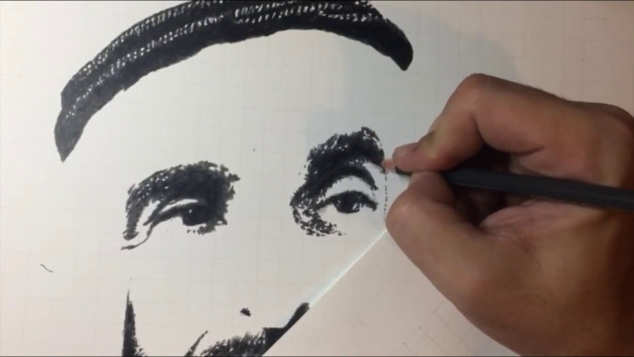 Video 12 - Part 6 of Drawing a portrait of HH Sheikh Zayed - Speed ...