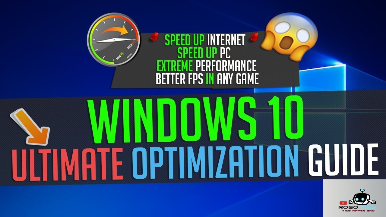 How To Optimize CPU/Processor For Gaming|boost fps😍& Fix Stutters ...