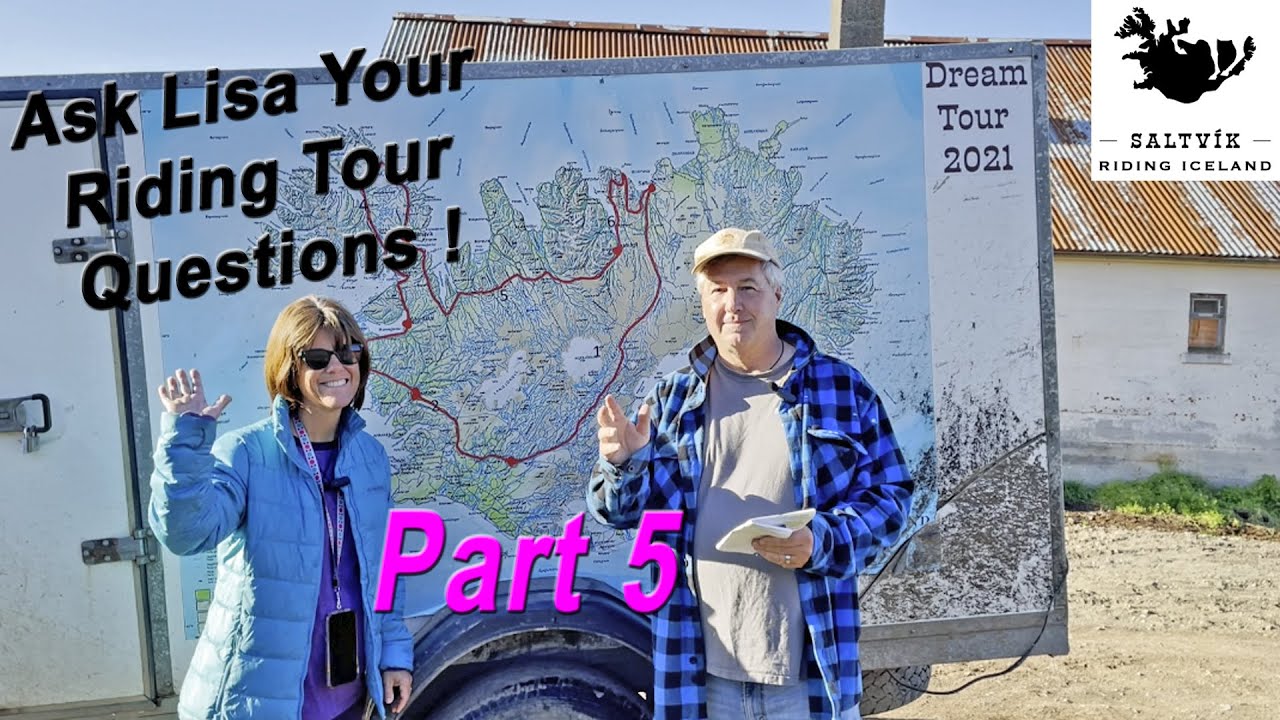 Part 5 We Ask Lisa Riding Iceland Tour Questions 🇮🇸 ! - YouTube