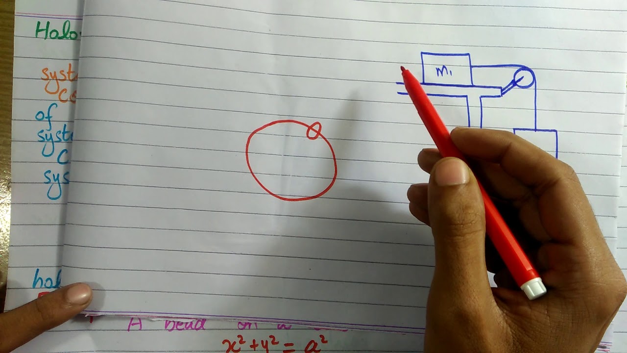 Holonomic and non Holonomic constraints. - YouTube