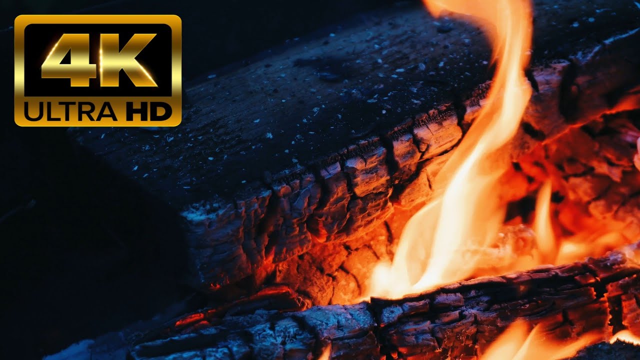 4K Free Video | Wood Fire Video | No Copyright - YouTube