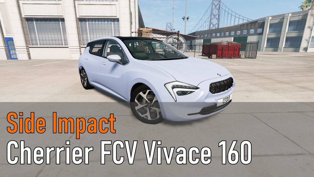 Cherrier FCV Vivace 160 | Side Impact | BeamNG.drive - YouTube