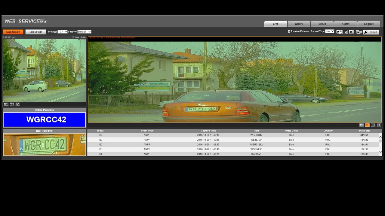 Dahua ANPR licence plate recognition - YouTube