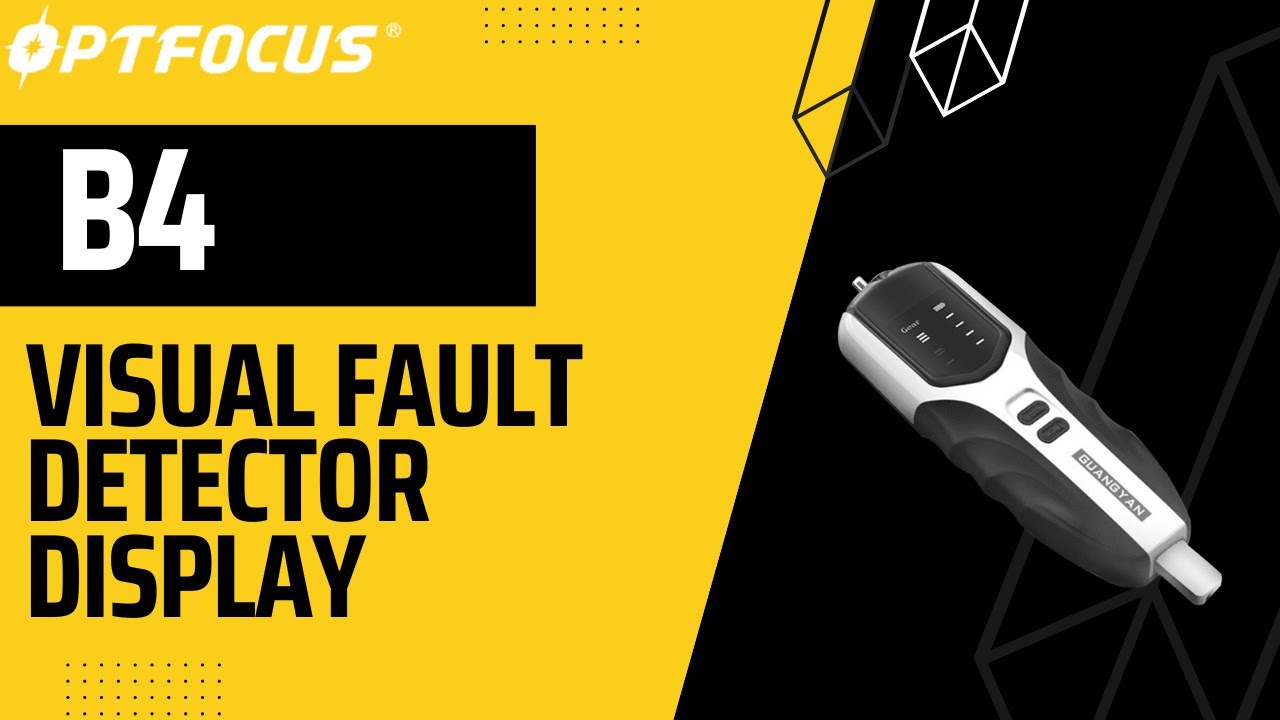 B4 series visual fault detector - YouTube