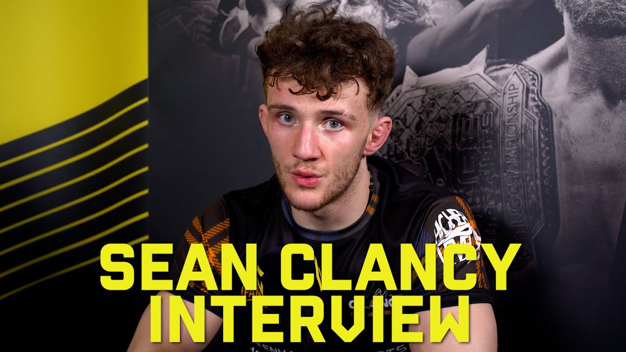 CW 171: Sean Clancy Jr Post-Fight Interview - YouTube