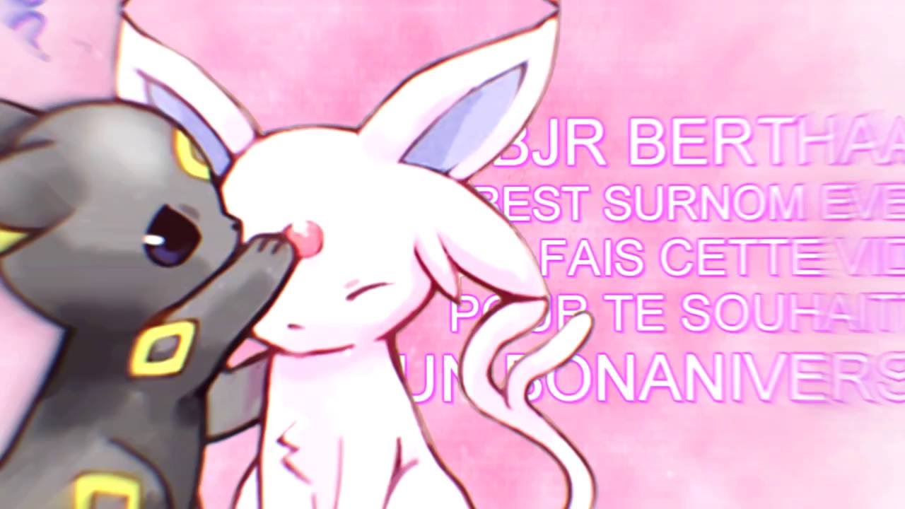 Kiss my Lips||Espeon x Umbreon || HBD Jade♥ - YouTube
