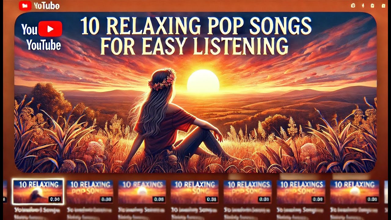 10 Relaxing Pop Songs for Easy Listening - YouTube