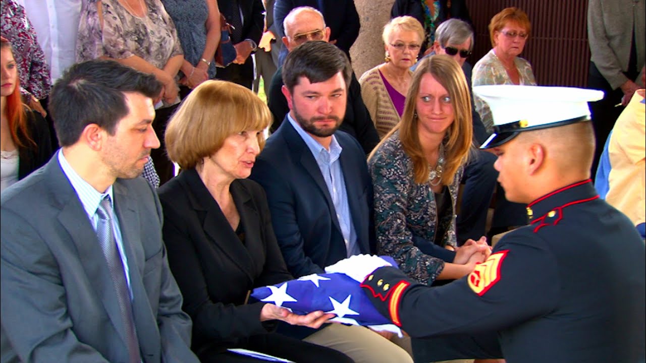 Charles Williams Graveside Service Riverside National Cemetery HD - YouTube