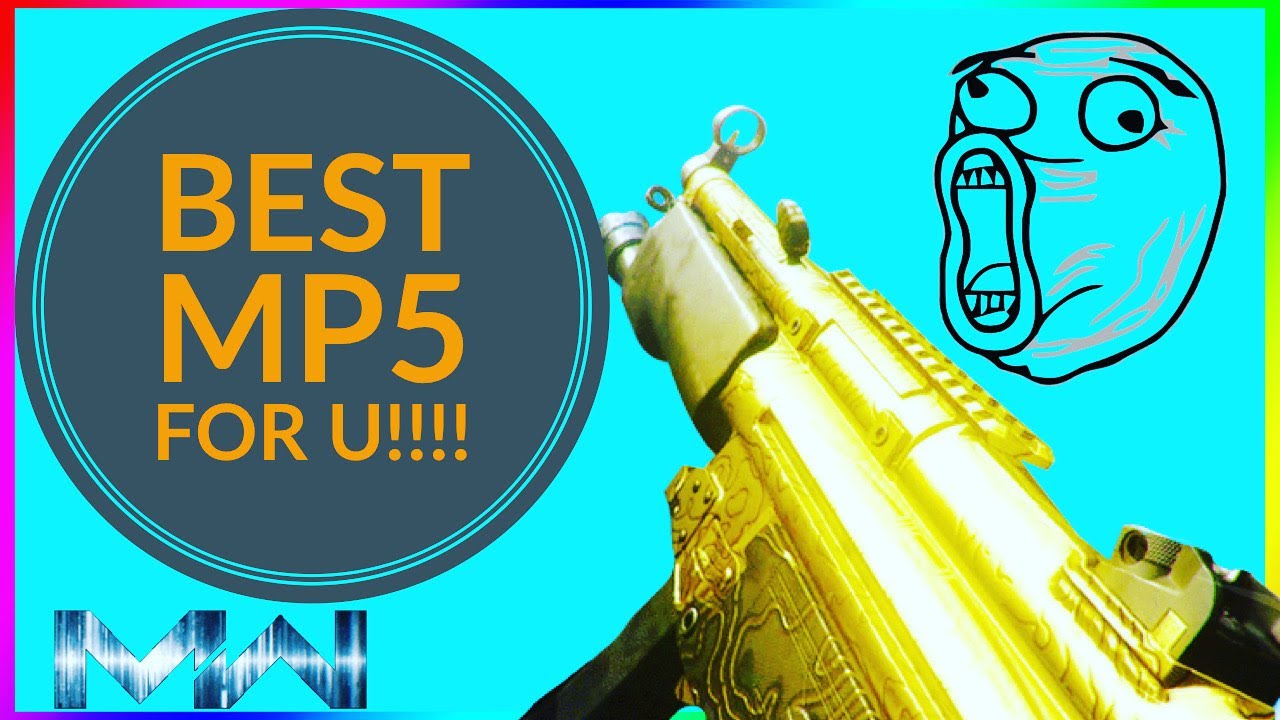 Best Attachments for MP5 -Call Of Duty Modern Warfare - YouTube