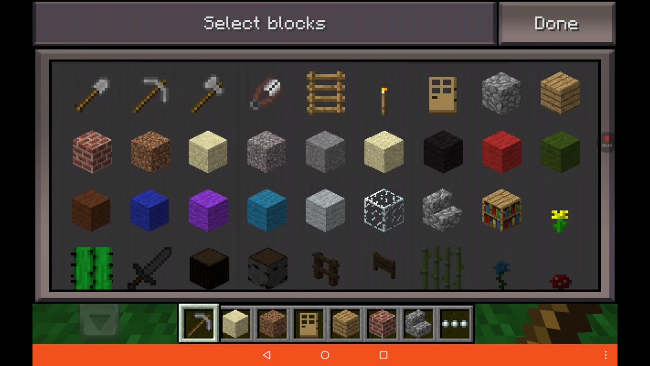 How to build a mining base (minecraft pe alpha2 demo) - YouTube