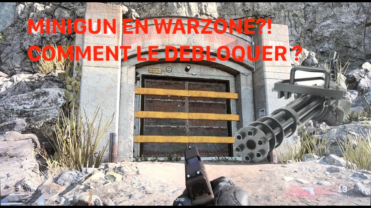 COMMENT DEBLOQUER LE MINIGUN DANS MODERN WARFARE WARZONE ?! - YouTube