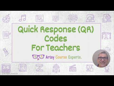 All About Quick Response codes (aka QR Codes) for Online Teachers - YouTube