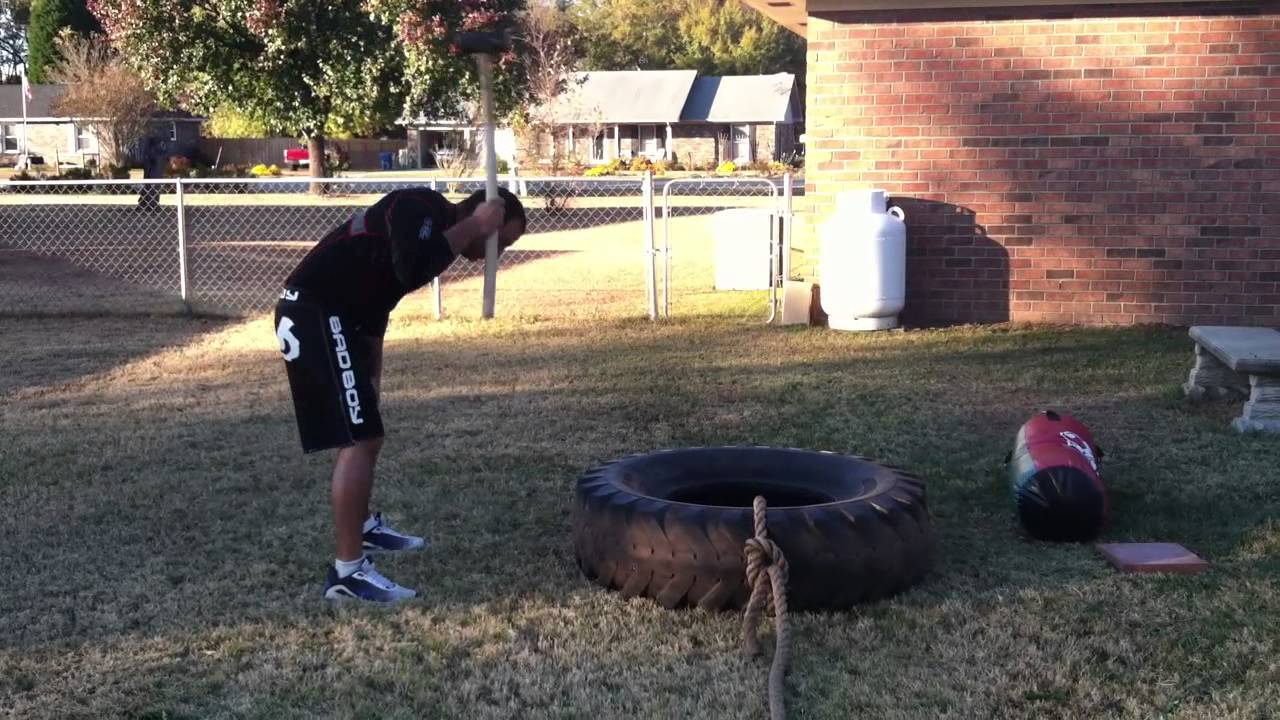 Dre - Tire Workout Challenge - YouTube