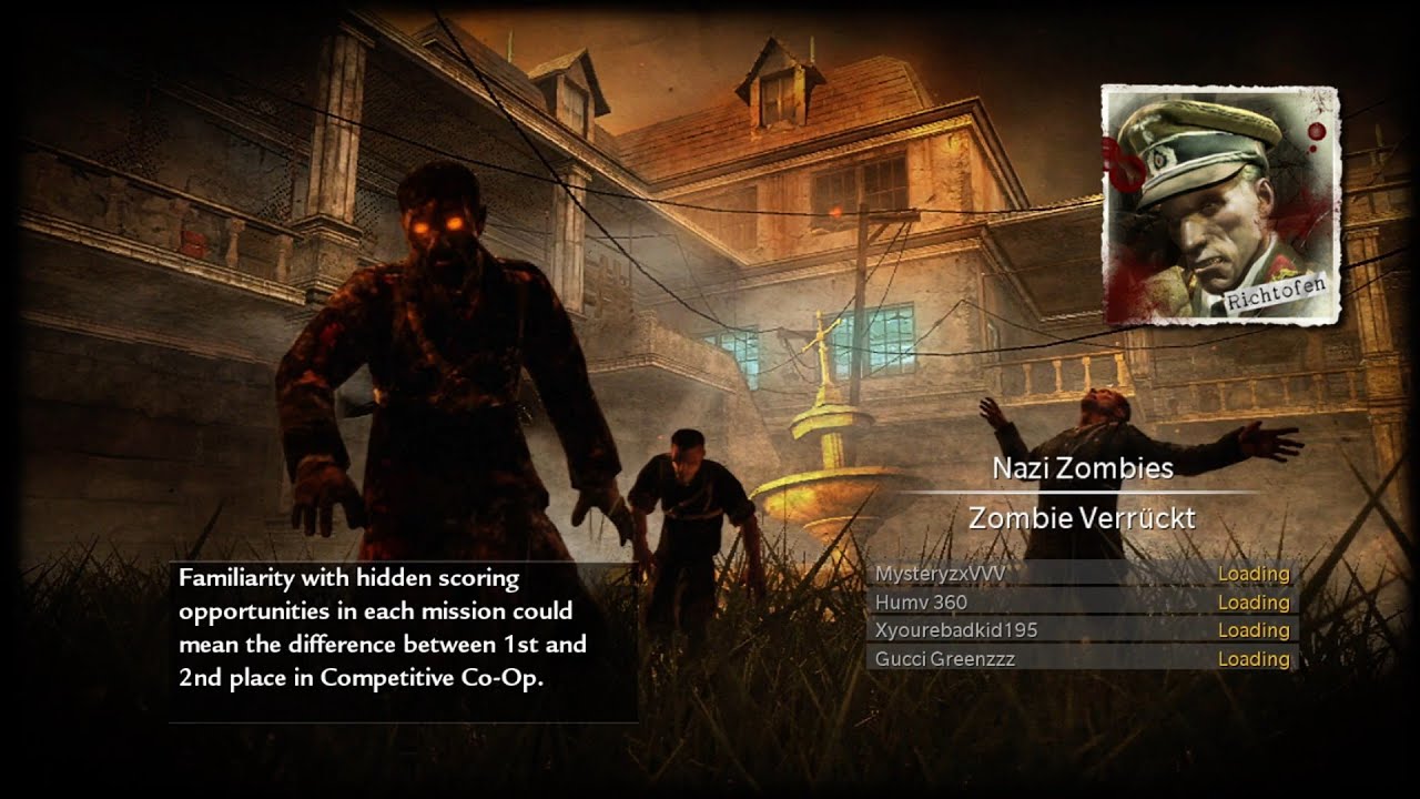 World at War Nazi Zombies Online | Zombie Verrückt Gameplay No ...